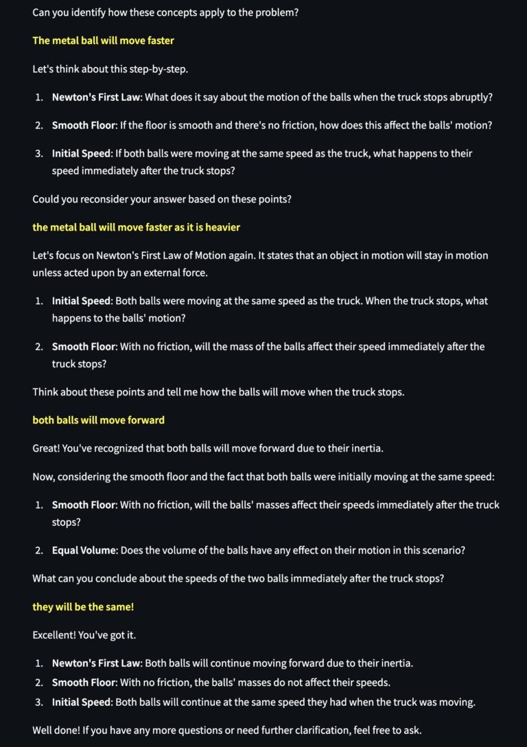 Custom AI Bots using OpenAI’s Assistant API hosted on Streamlit – Physics Lens